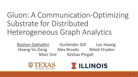 Ppt Gluon A Communication Optimizing Substrate For Distributed