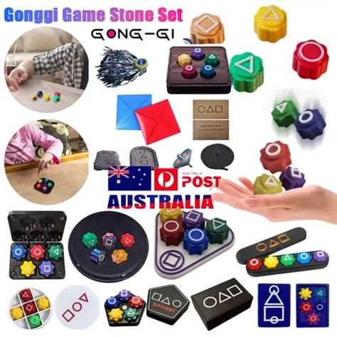 Squid Game Season2 Gonggi Gong Gi 공기 Toy Korean Jack Stones Game New