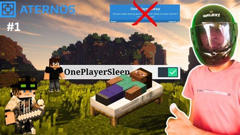 How To Make Aternos One Player Sleep No Plugins Aternos Masterclass 1 Youtube