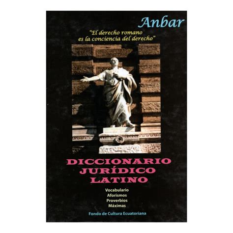 Libro Diccionario Jurídico Latino