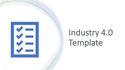 Jayant Joshi On Linkedin Industry 4 0 Template