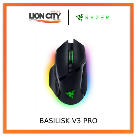 Razer Basilisk V3 Pro Ergonomic Wireless Lion City Company