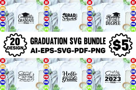 Graduation SVG Bundle Bundle Creative Fabrica