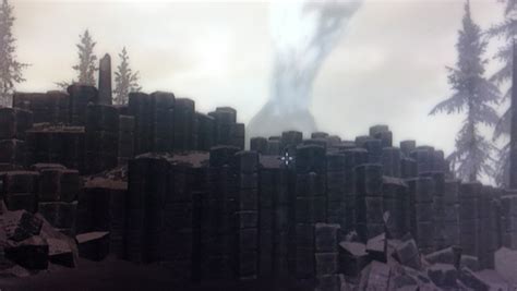 Some Nice Columnar Basalt In The New Skyrim Dlc Crappy Pic R Geology