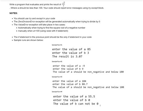 Solved Write A Program That Evaluates And Prints The Result
