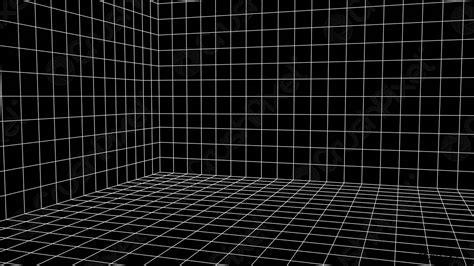 Abstract 80s Styled Computer Background Sci Fi Architecture Interior