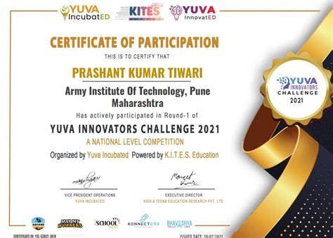 Prashant Kumar Tiwari On Linkedin Innovation Yuva