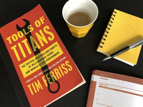 Book Review Tools Of Titans The Tactics Routines And Habits Of