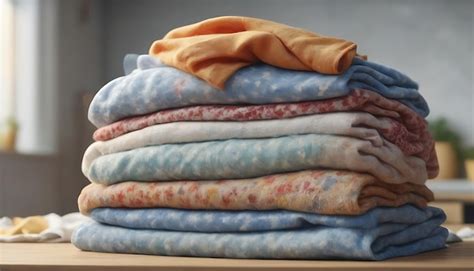 Premium Photo AI Generated AI Generative Fresh New Washed Laundy