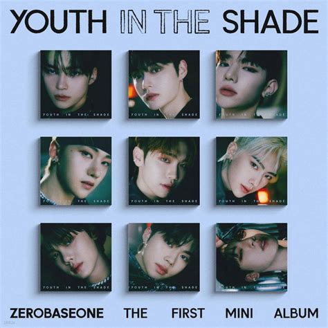Zerobaseone 미니앨범 1집 Youth In The Shade Digipack Ver 9종 Set 예스24