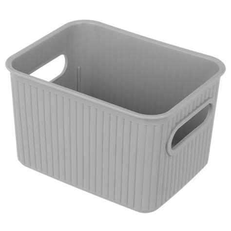 Boxsweden 16cm Kaia Storage Basket Home Organiser Container W Handles Assorted The Warehouse