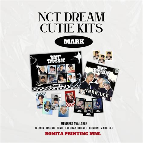 Nct Dream Cutie Kits Fanmade Shopee Philippines