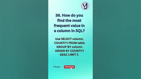 Sql Interview Tips Sql Sqlinterviewquestions Youtube