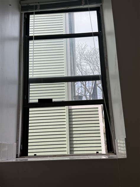 Repair Old Metal Window Stuck Open And Metal Strapband Fell Out What To Do Home