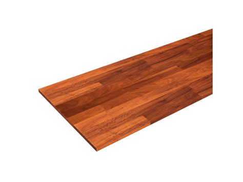 Interbuild real wood karri fj plan de travail à bord droit huilé