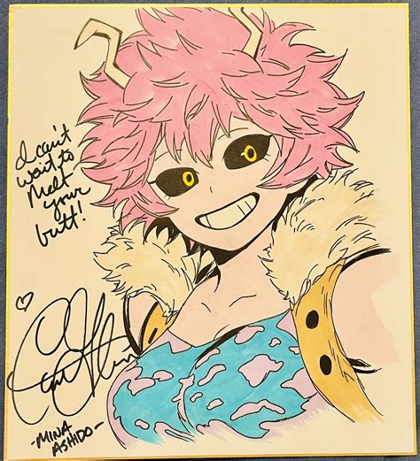 Ashido Mina Boku No Hero Academia Drawn By Parallaxfused Danbooru