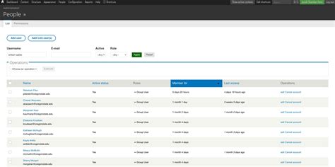 Find A User OSU Drupal 7 Web Technology Training Oregon State University
