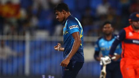 T20 World Cup Side Strain Set To Rule Maheesh Theekshana Out Of Sri