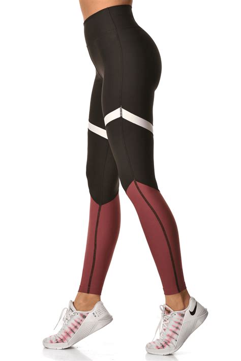 Γυναικείο Ψηλόμεσο Αθλητικό Κολάν Δίχρωμο Superstacy
