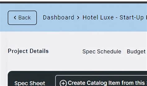 Spec Sheet Specsources