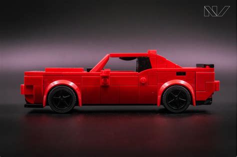 Lego Moc Dodge Challenger Demon By Nv Carmocs Rebrickable Build
