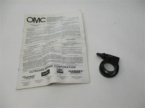 0174741 174741 OMC Evinrude Johnson Outboard 9 9 65 HP Throttle