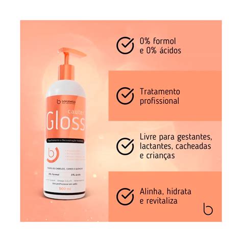 Comprar Borabella Cauter Gloss Espelhamento Blindagem Cuticular Nevita Cosméticos Comprar