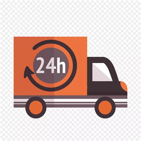 灰色24小时快递元素PNG图片素材下载 图片编号aynoopmq 免抠素材网