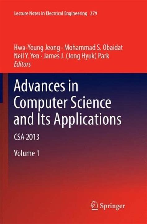 Lecture Notes In Electrical Engineering Advances In Computer Science