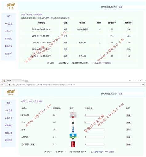 金港酒店宾馆信息管理系统的设计 SSM MySQL Javaweb 计算机
