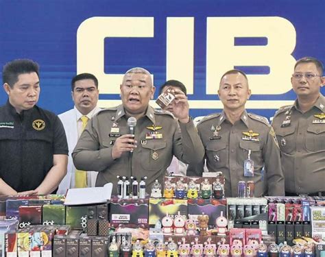 ថៃរឹបអូស«បារីអេឡិចត្រូនិចជាង៣ម៉ឺនប្រភេទ សុីសុីថាមស៍