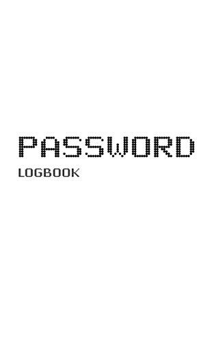 Password Logbook For Mobile App And Website Keep Track Of Usernames Passwords Web Addresses