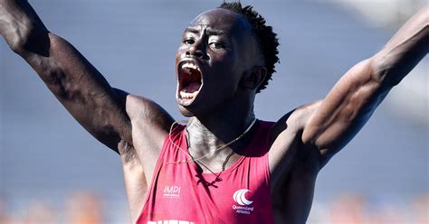 Usain Bolts Wild Reaction To Rising Aussie Sprint Star