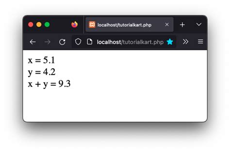 Php Addition Tutorialkart