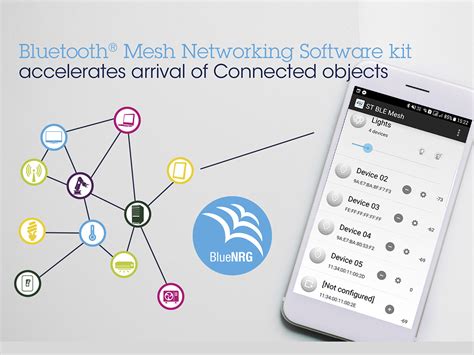 STMicroelectronics Introduces BlueNRG MESH Bluetooth Mesh Networking