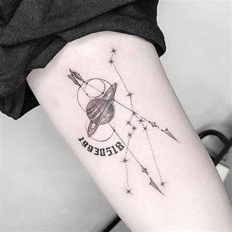 Taurus Star Constellation Tattoo