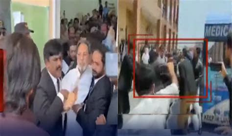 Iddat Nikah Case Pti Lawyers Brutally Thrash Bushra Bibis Ex Husband