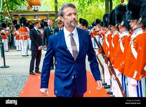 Crown Prince Frederik Of Denmark Attending A Ballet Gala Honoring The