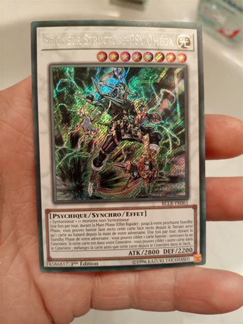 Yu Gi Oh Structure Psy Omega Secret Française Vinted