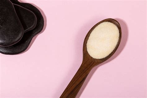 Nutrisi Protein Kolagen Atau Kolagen Peptida Foto Stok Unduh Gambar