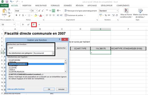 Calculer LÉcart Type Dans Excel Guide Pour Lutiliser
