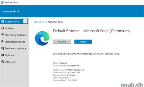 How I Deploy Configure And Set The New Microsoft Edge As Default Browser Using Microsoft Intune