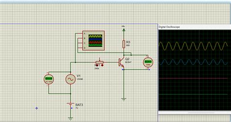 Amplifier Circuit By Transistor Is Not Amplifying Why R