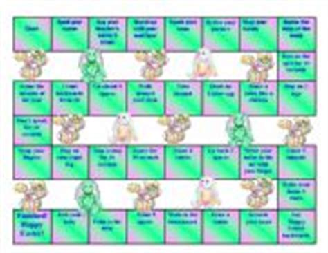 Easter Plus Present Continuous Board Game Key Pages Esl Worksheet By Larisa
