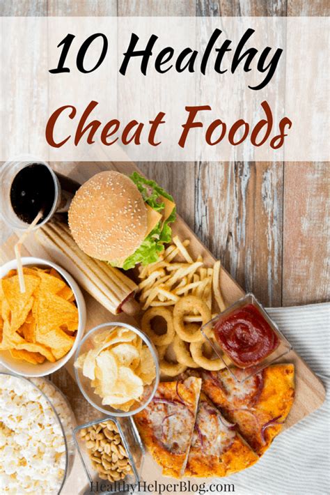 10 Healthy Cheat Foods • Healthy Helper