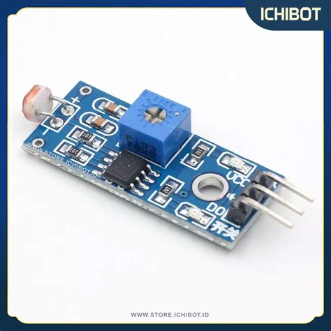 Modul Sensor Ldr Pendeteksi Cahaya 4 Pin Lm393 Photoresistance