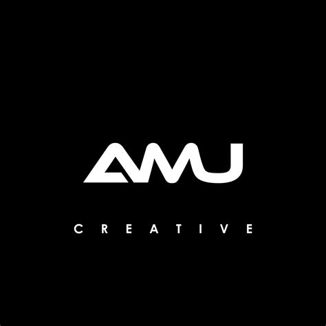 Amu Letter Initial Logo Design Template Vector Illustration 36279165