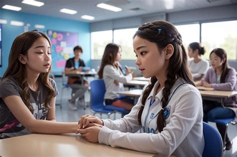 Premium Ai Image Ai Enhanced Emotional Intelligence Nurturing Empathy