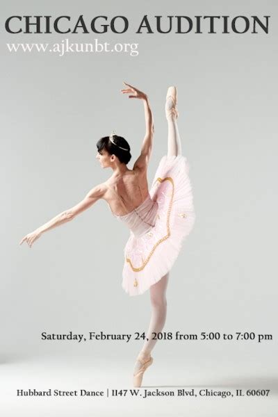 Ajkun Ballet Theatre Audition Tour Dancenyc