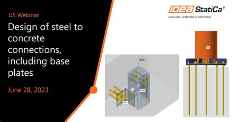 Design Of Steel To Concrete Connections Including Base Plates Idea